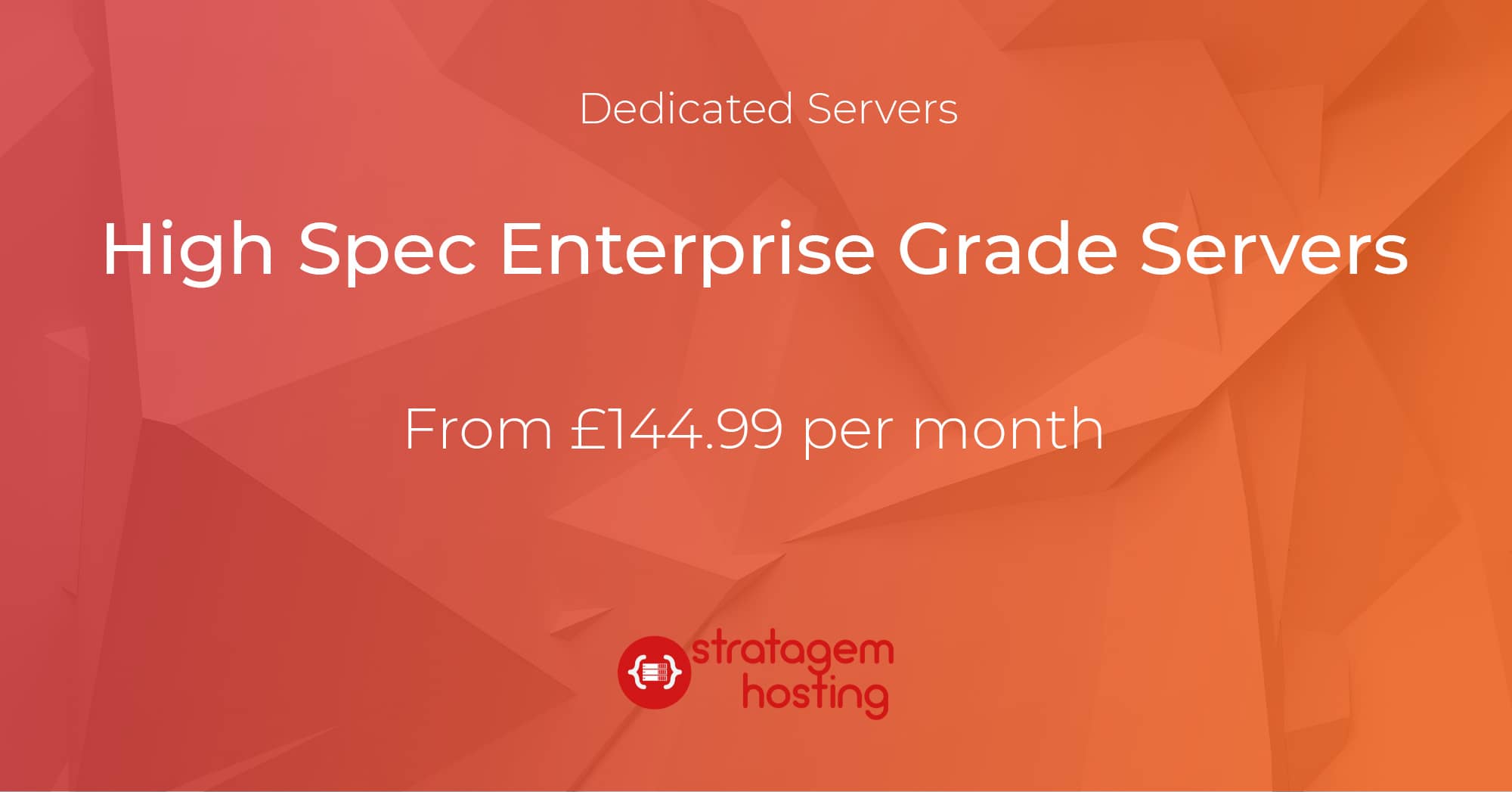 Dedicated, Enterprise Grade Servers | Stratagem Hosting